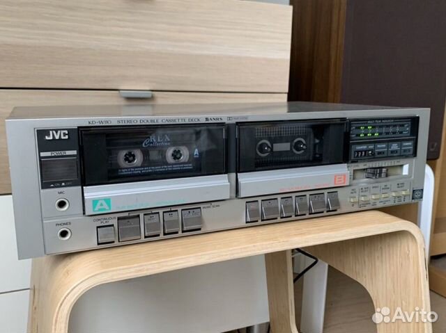 Дека кассетная Jvc Kd W110 купить в Санкт Петербурге Электроника Авито