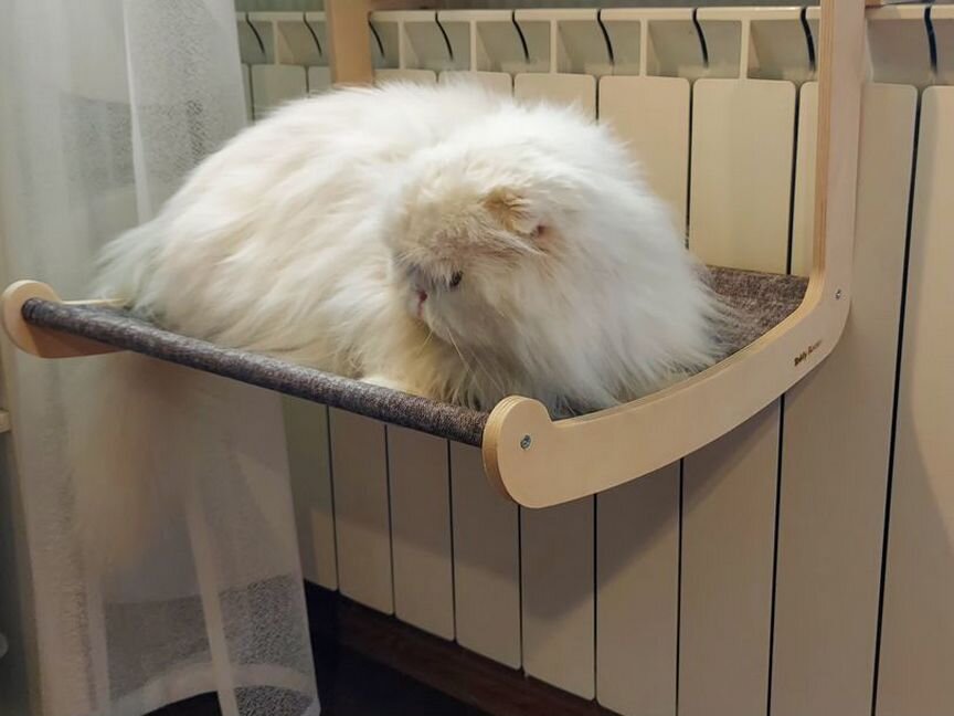 Гамак для кошек на батарею
