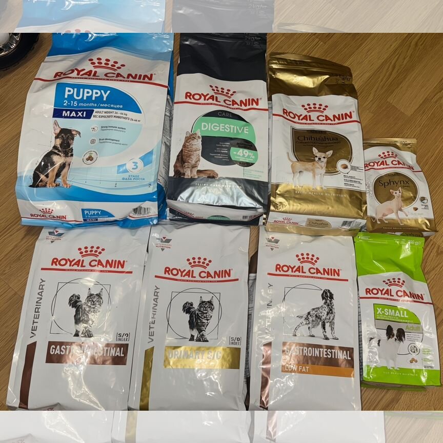 Корм для собак royal canin