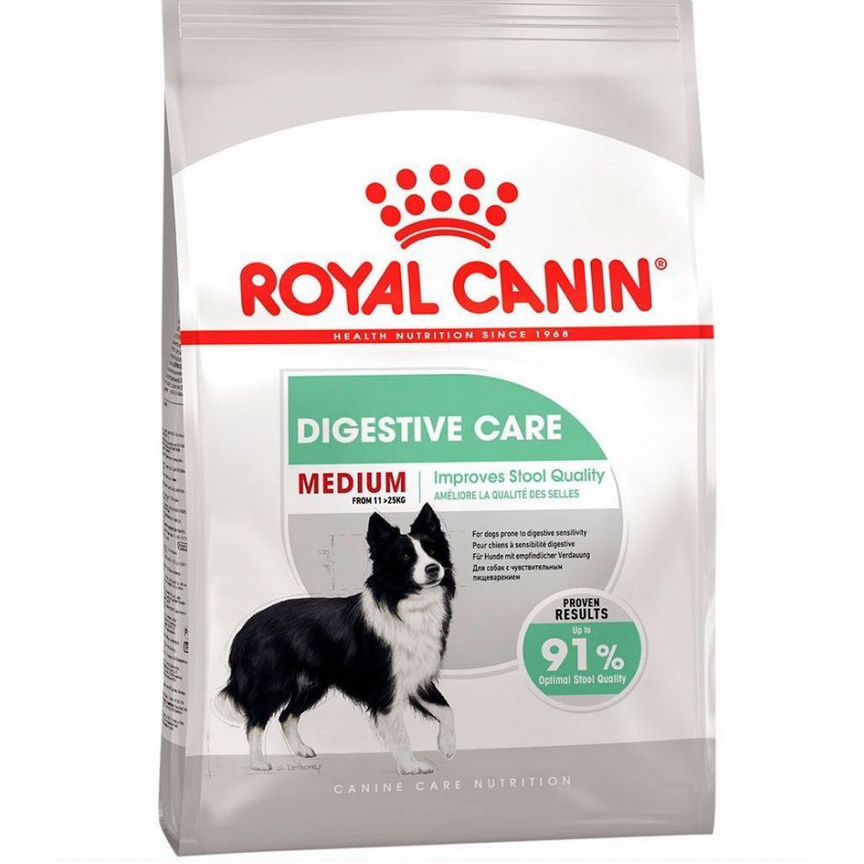 Сухой корм royal canin medium digestive care