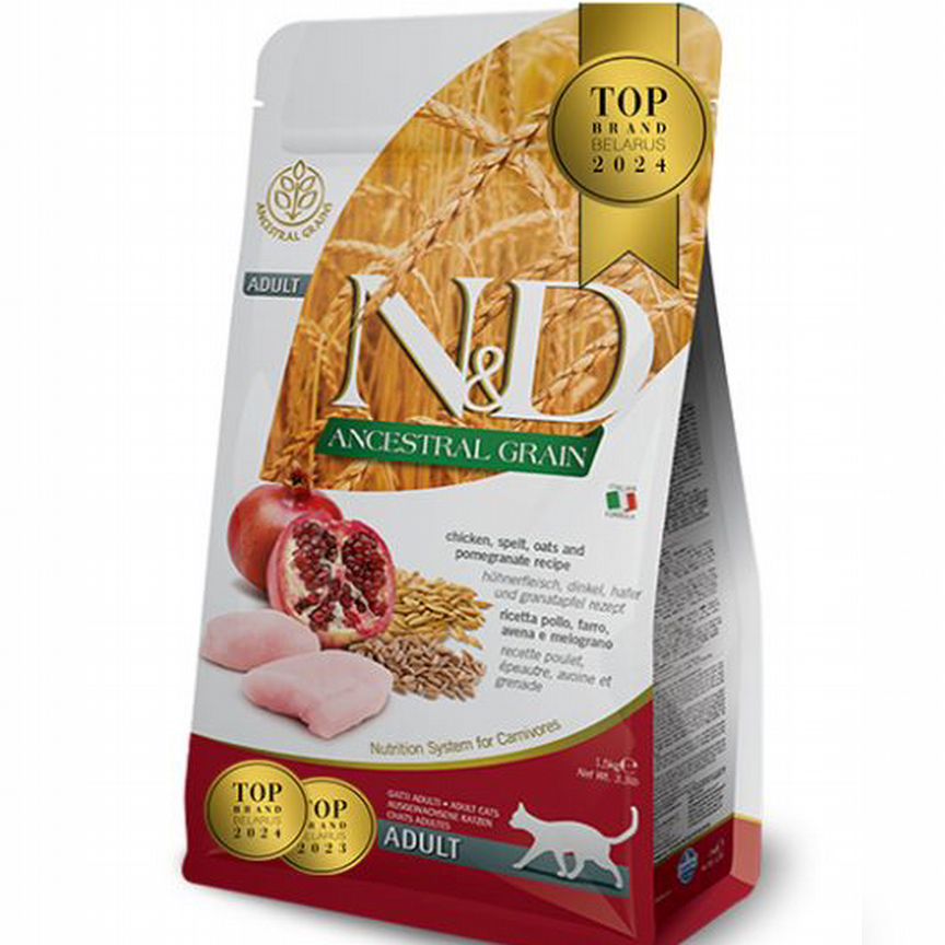 Корм для кошек Farmina Low Grain Adult 10 kg