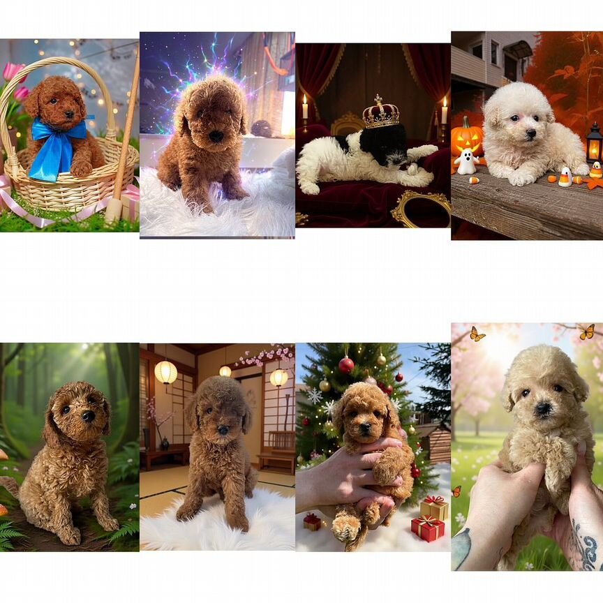 Той-пудель, щенок