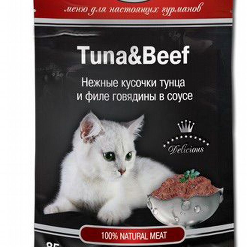 Влажный корм для кошек gina