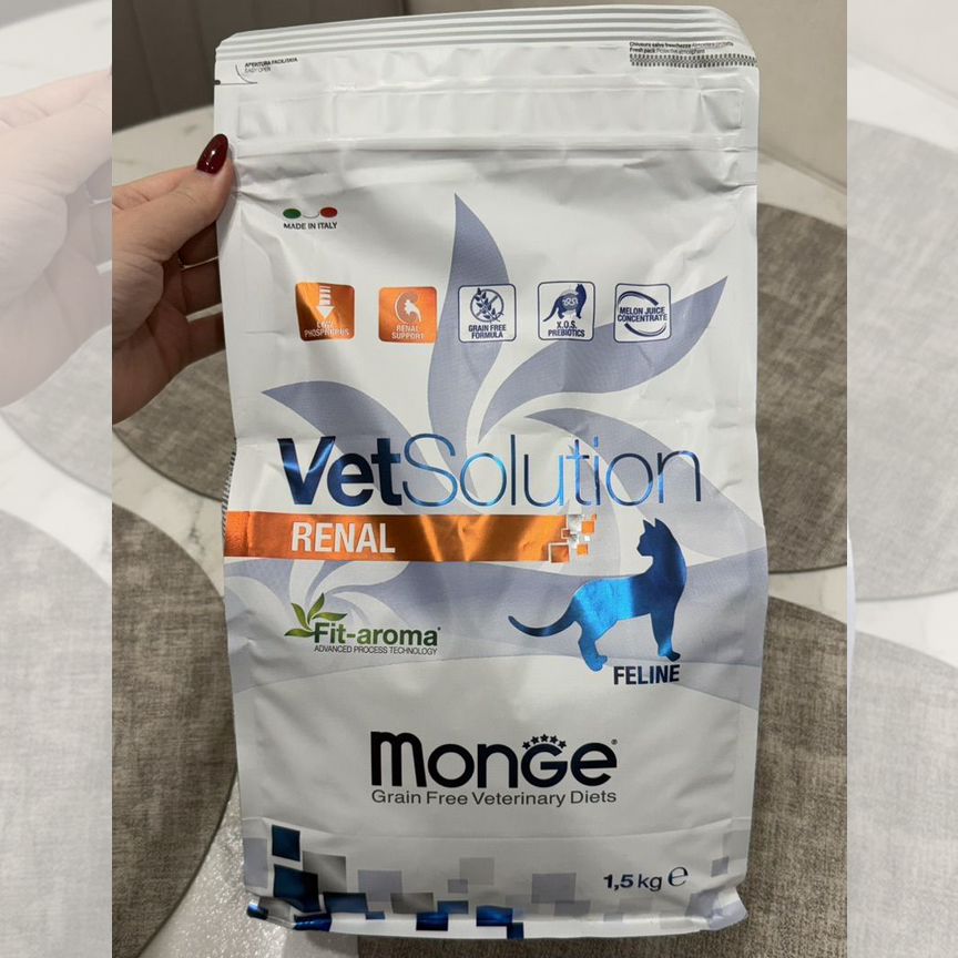 Корм для кошек monge renal