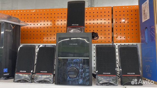 Колонки 5.1 Microlab M700 купить в Новосибирске | Электроника | Авито