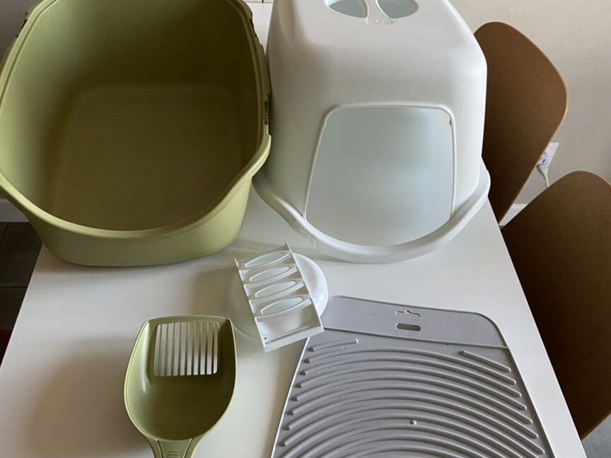 Stefanplast туалет для кошки + коврик + совок
