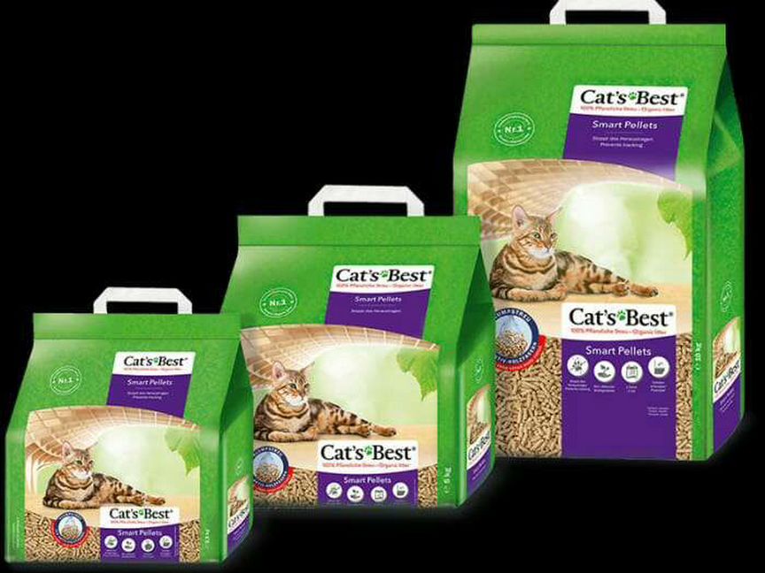 Наполнитель Cat's best smart pellets 10л (5кг)