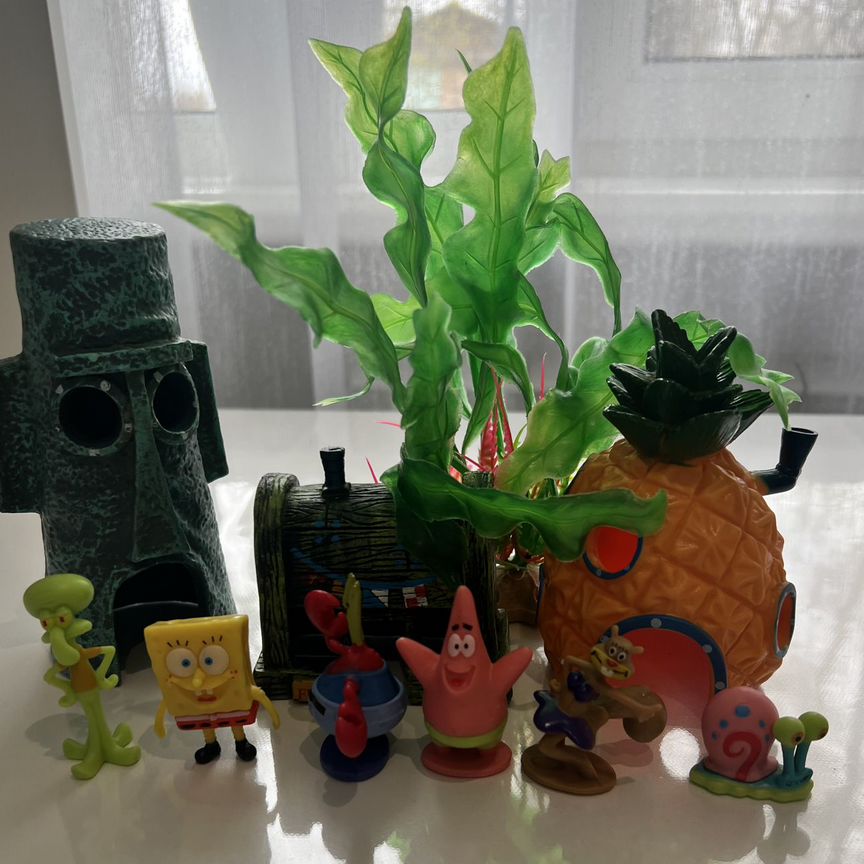 Набор декораций для аквариума