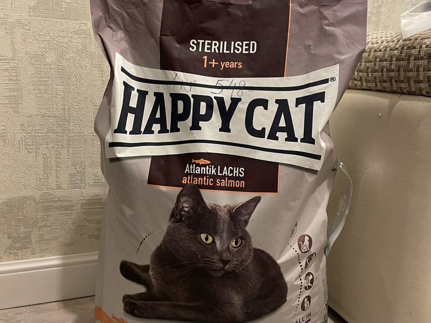 Корм для кошек happy cat