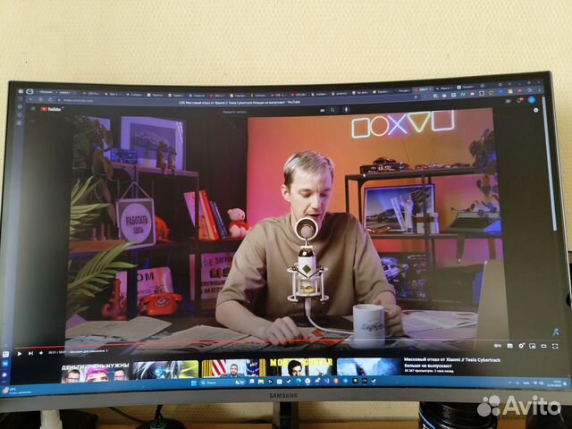 Монитор Samsung 27" C27JG5x купить в Санкт-Петербурге | Электроника | Авито
