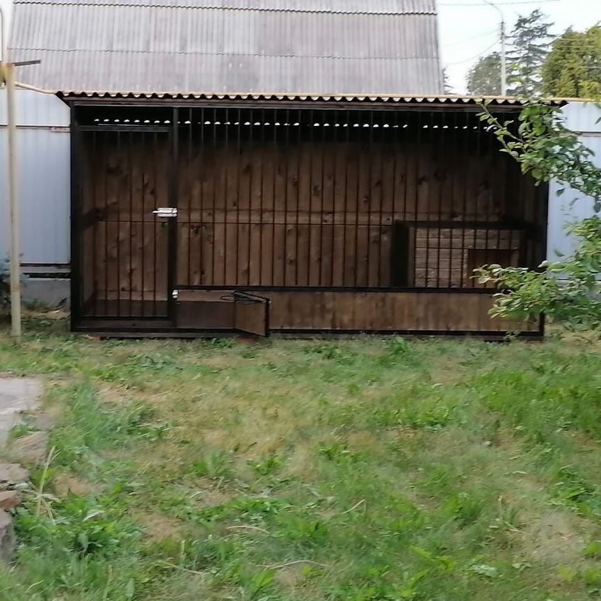 Вольер для собак уличный "Эконом" размером 4 на 2м