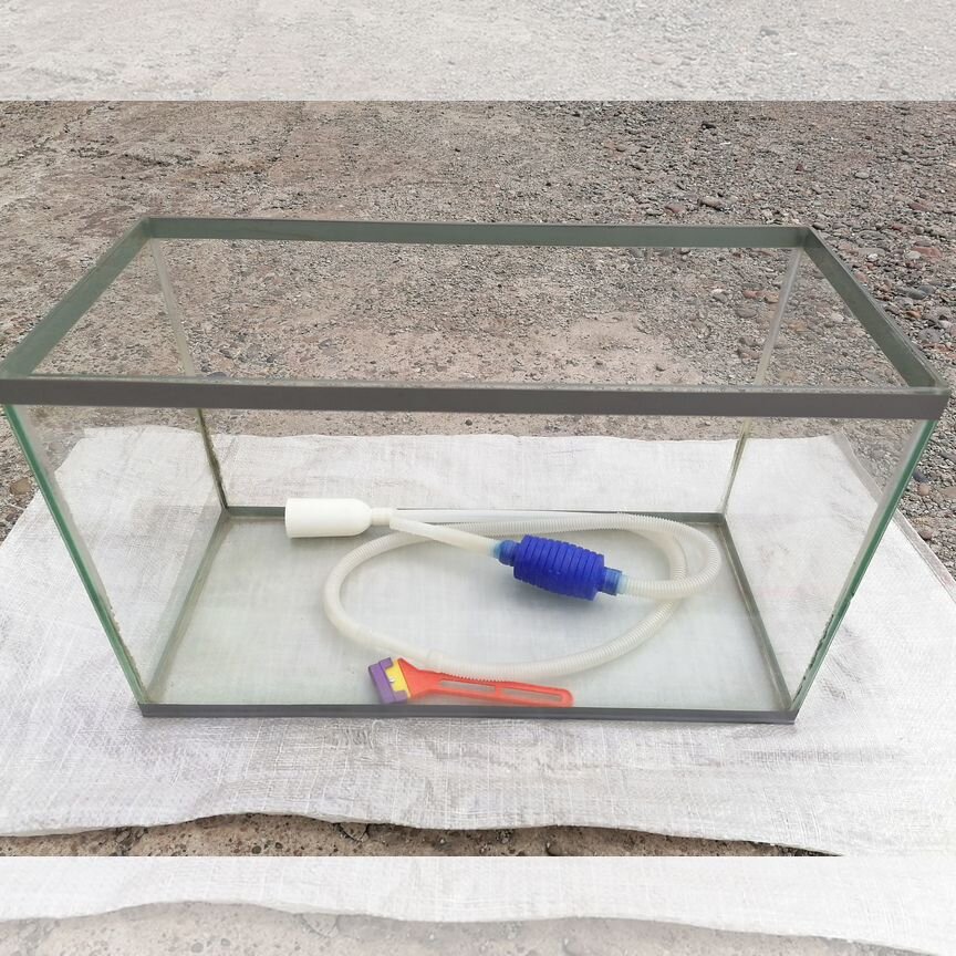 Аквариум   скребок   отсос