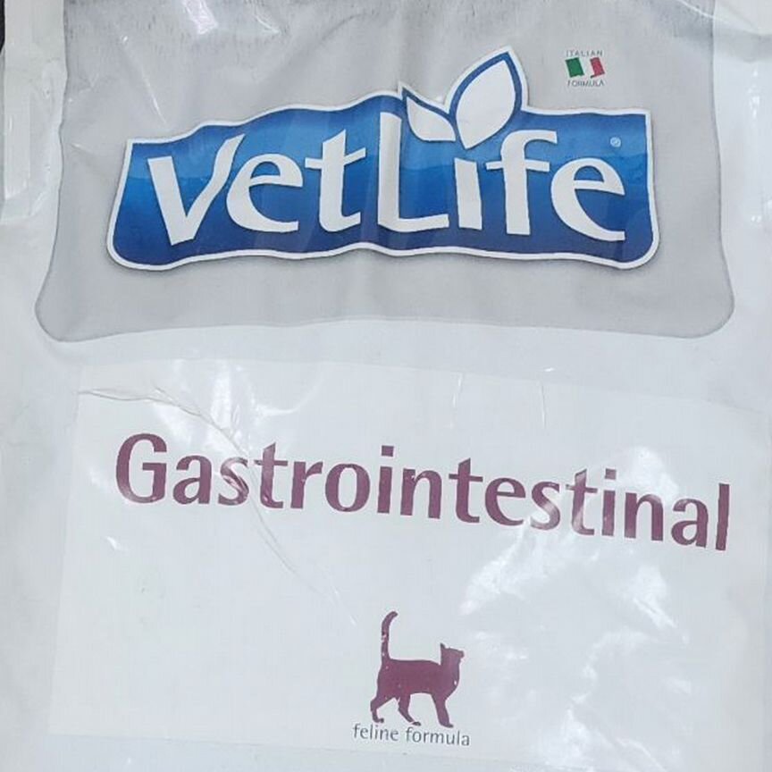 Vet Life Gastrointestinal для кошек 10 кг