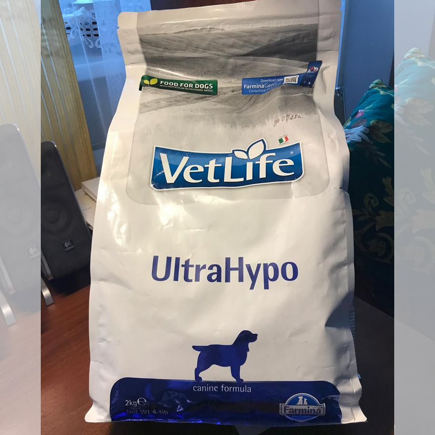 Корм для собак farmina ultrahypo 2 кг срок до 1.08