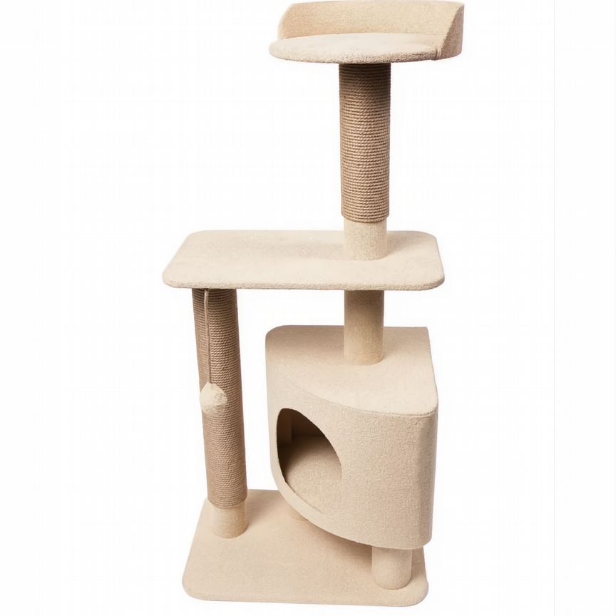 Когтеточка домик для кошки бу