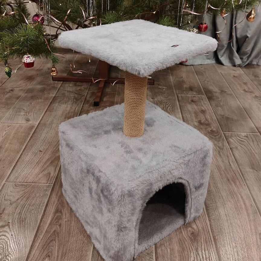 Когтеточка домик для кошки