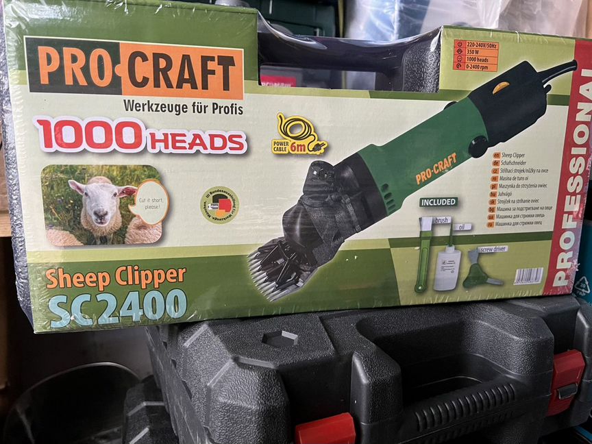Стрижки овец ProCraft SC-2400(Германия)