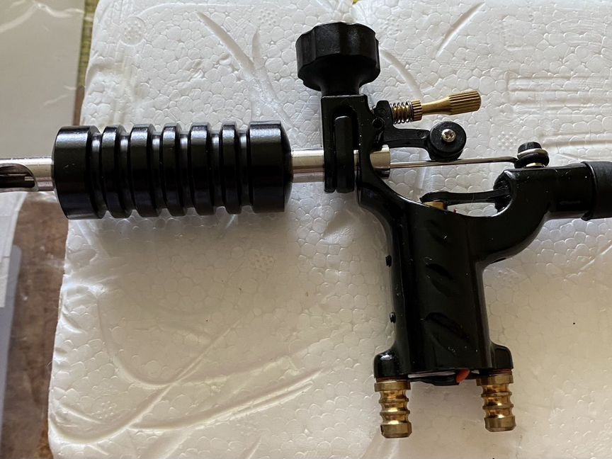 Роторная тату машинка стрекоза полный набор