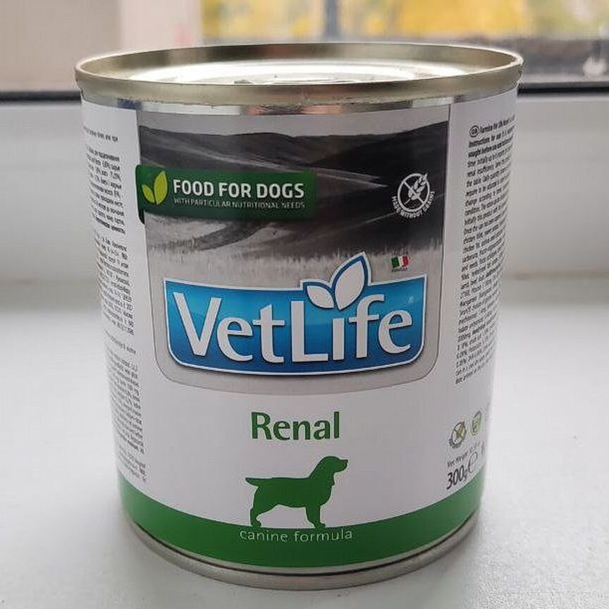 Влажный корм Farmina Vet Life Renal для собак