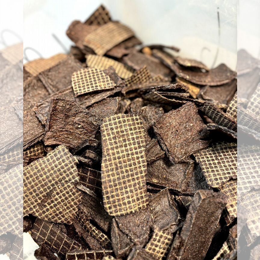 Лакомства для собак, слайсы из лёгкого и рубца