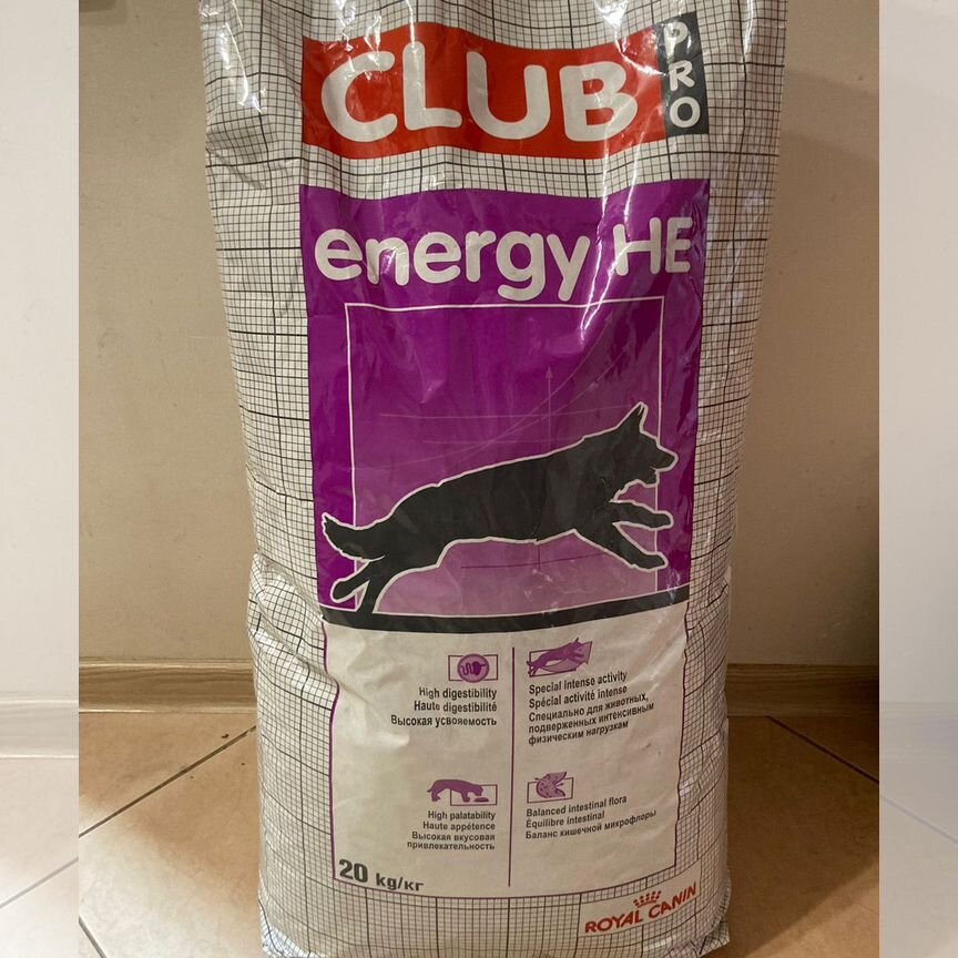 Корм для собак Royal Canin HE 20кг