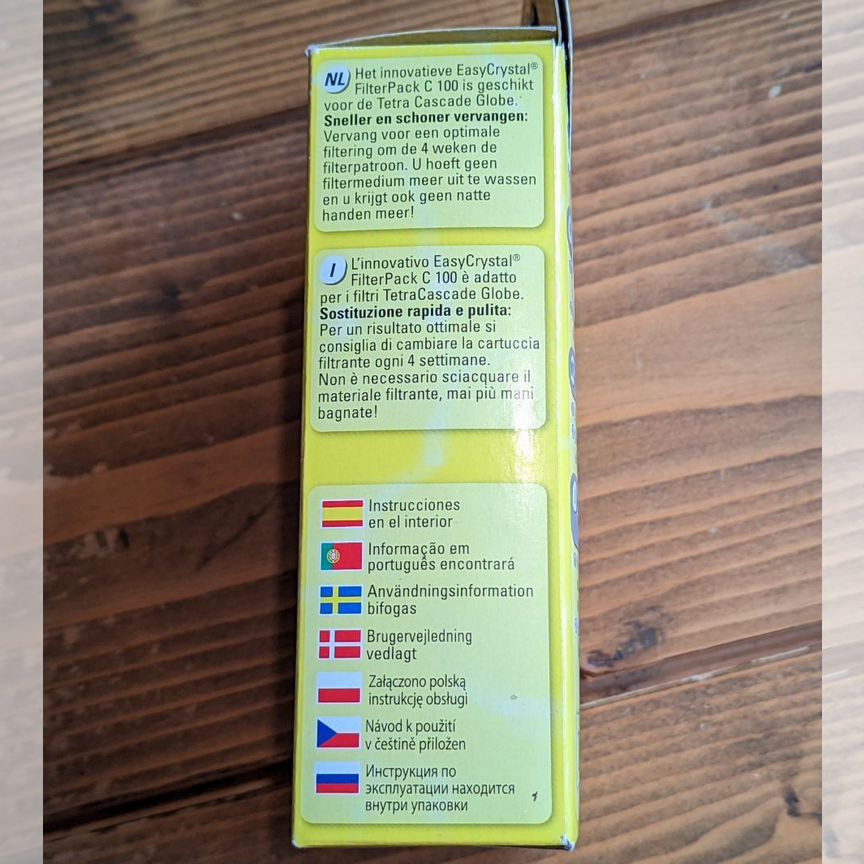 Фильтры Tetra EasyCrystal FilterPack C 100, 3 фил