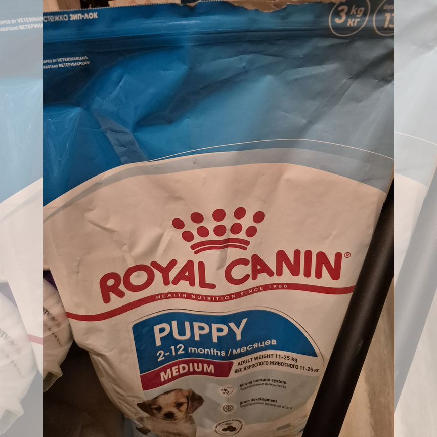 Сухой корм для собак royal canin medium puppy