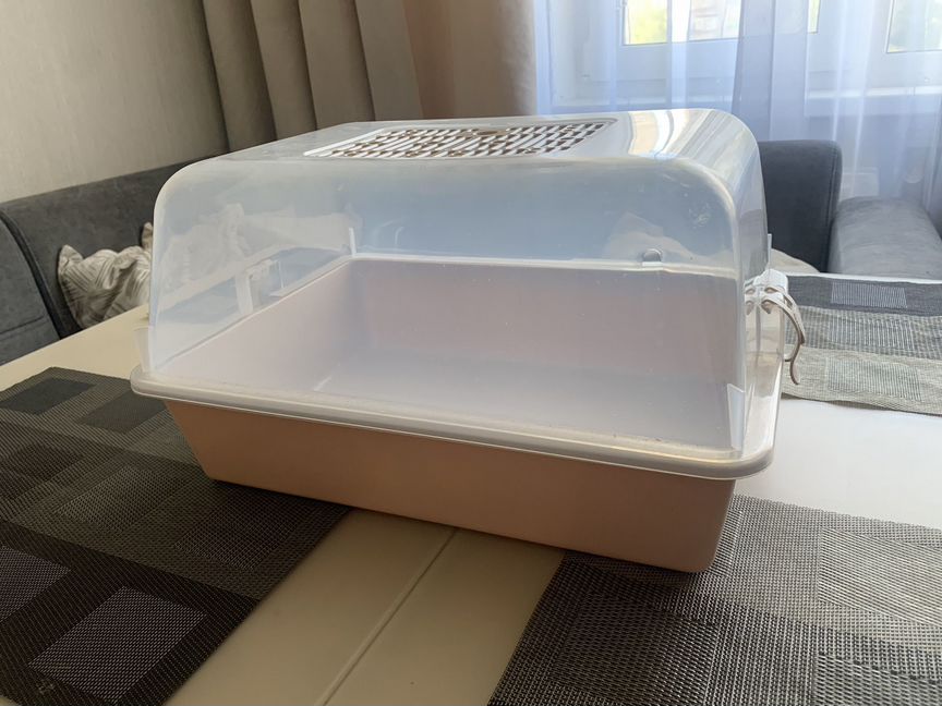 Террариум / контейнер для улиток хомяков ящериц