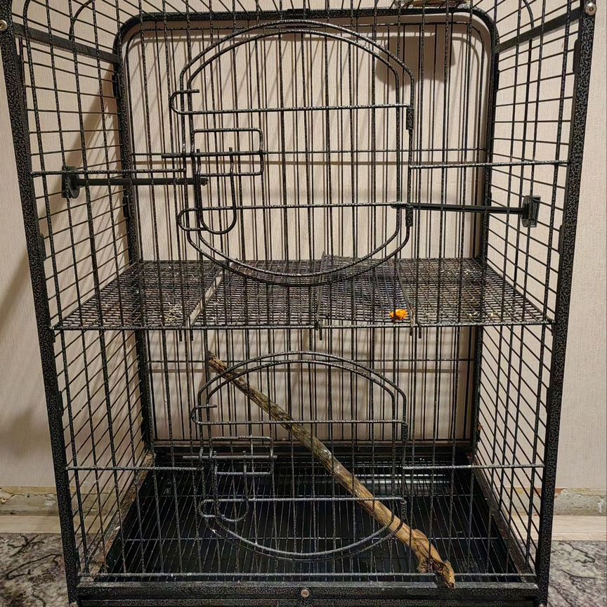 Клетка для попугаев и грызунов на колёса