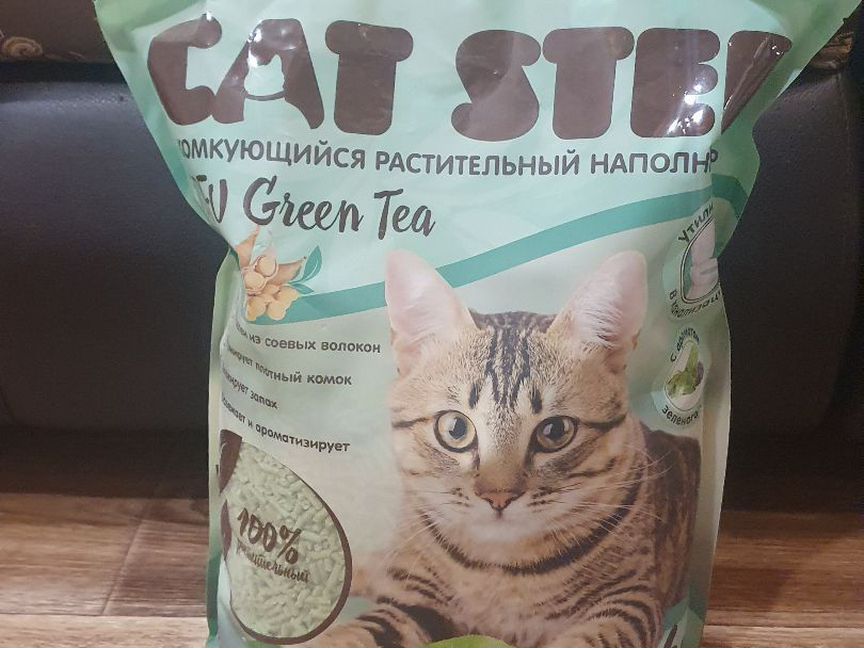 Наполнитель для кошачьего туалета тофу