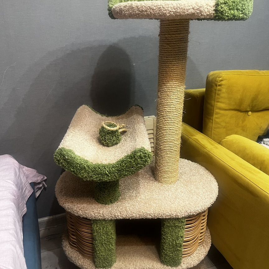 Когтеточка домик для кошки