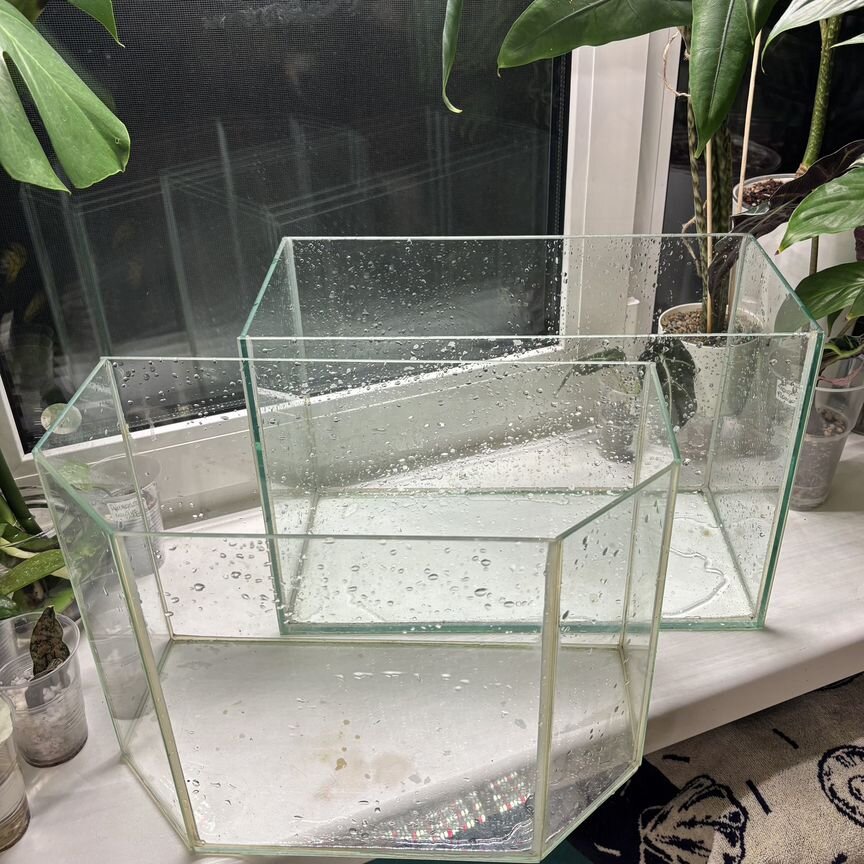 Аквариумы/бу/2шт