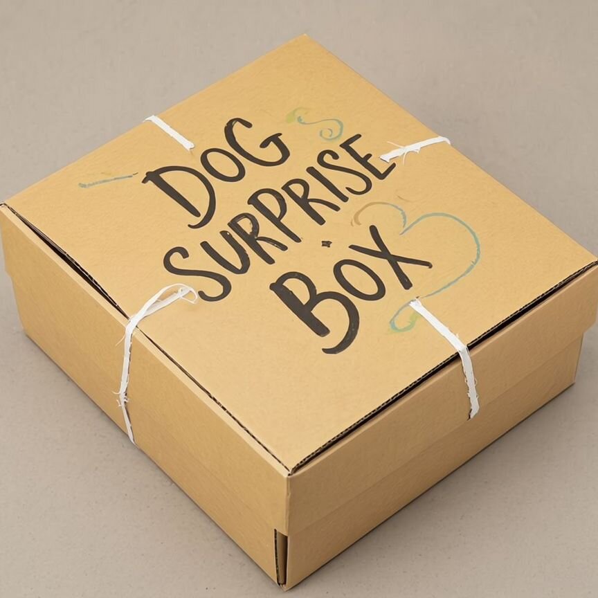 Бокс, подарок для собак