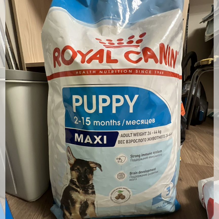 Корм для собак royal canin maxi puppy