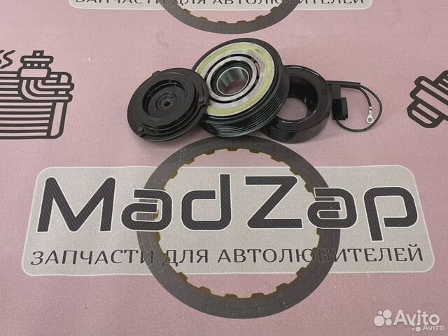 Шкиф муфта компрессора кондиционера Solaris rio купить в Москве Hyundai ...