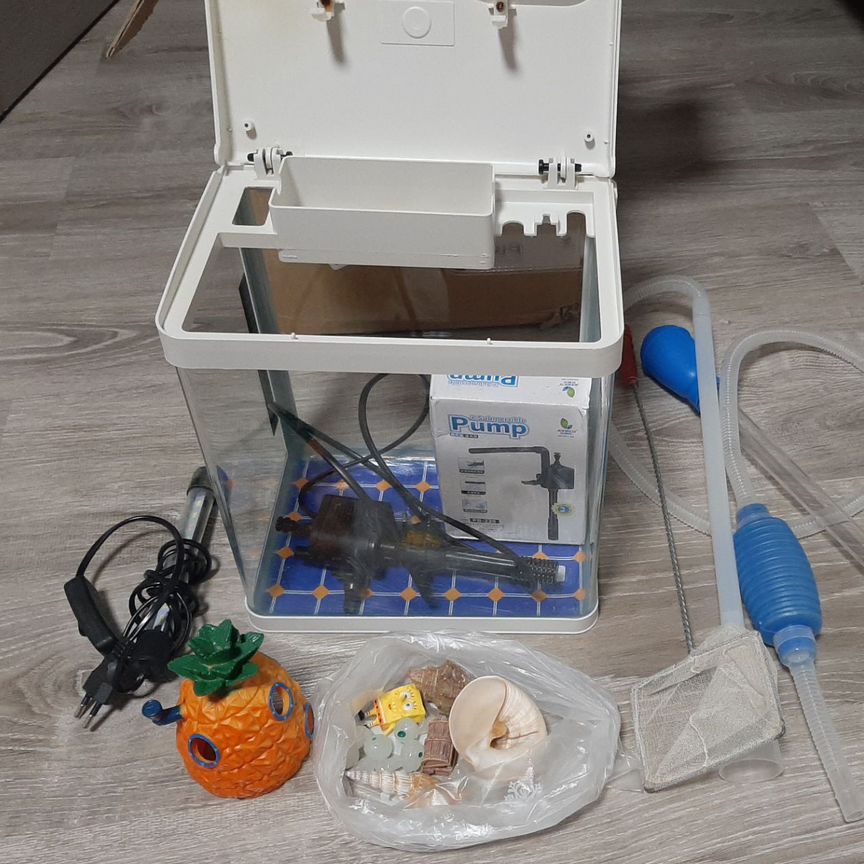 Продам аквариум и все аксессуары