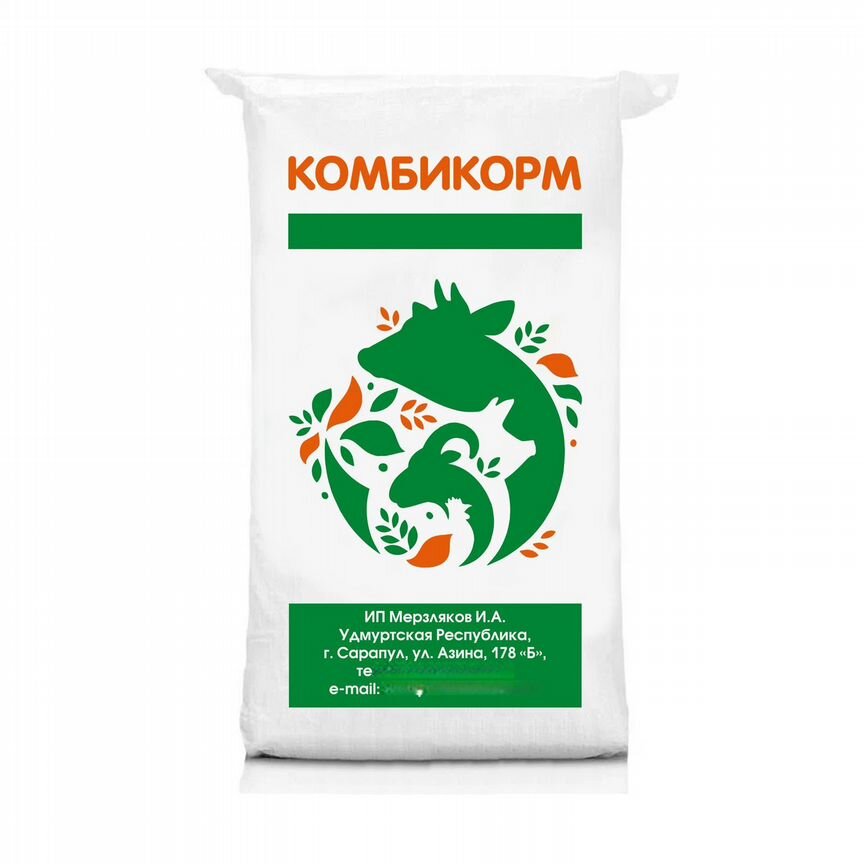 Кормосмесь мучка овсяная(гранулированная) ГОСТ Р 5