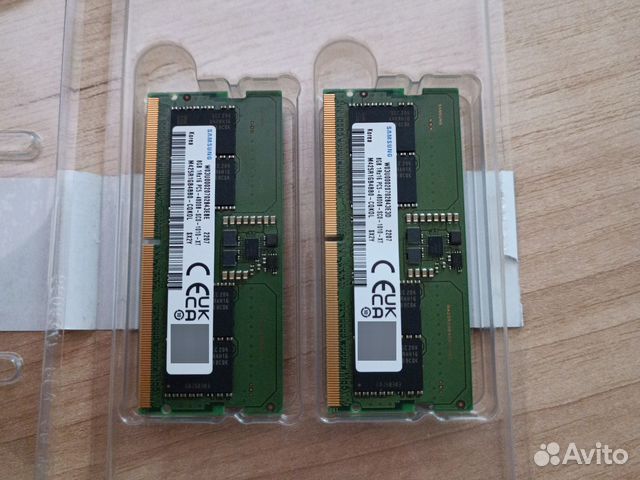Память Samsung Ddr5 4800 мгц Sodimm 8Гб купить в Астрахани