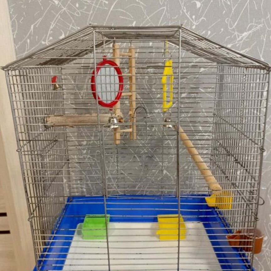 Клетка для попугая б/у