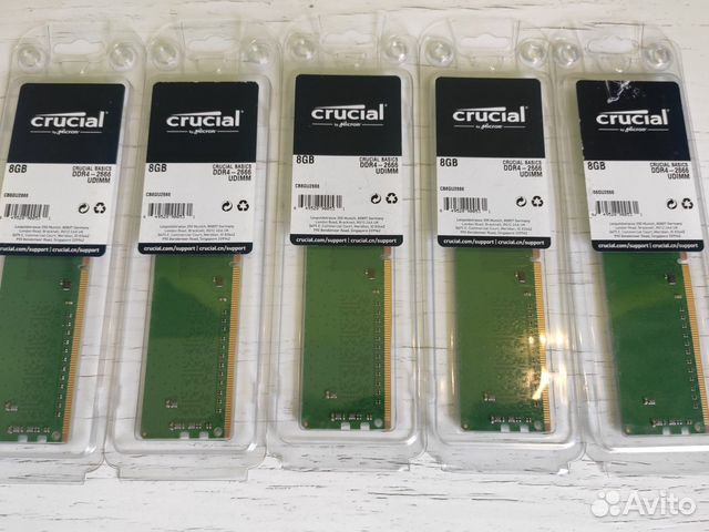 Оперативная память Ddr4 4gb 8gb Crucial Samsung купить в Москве