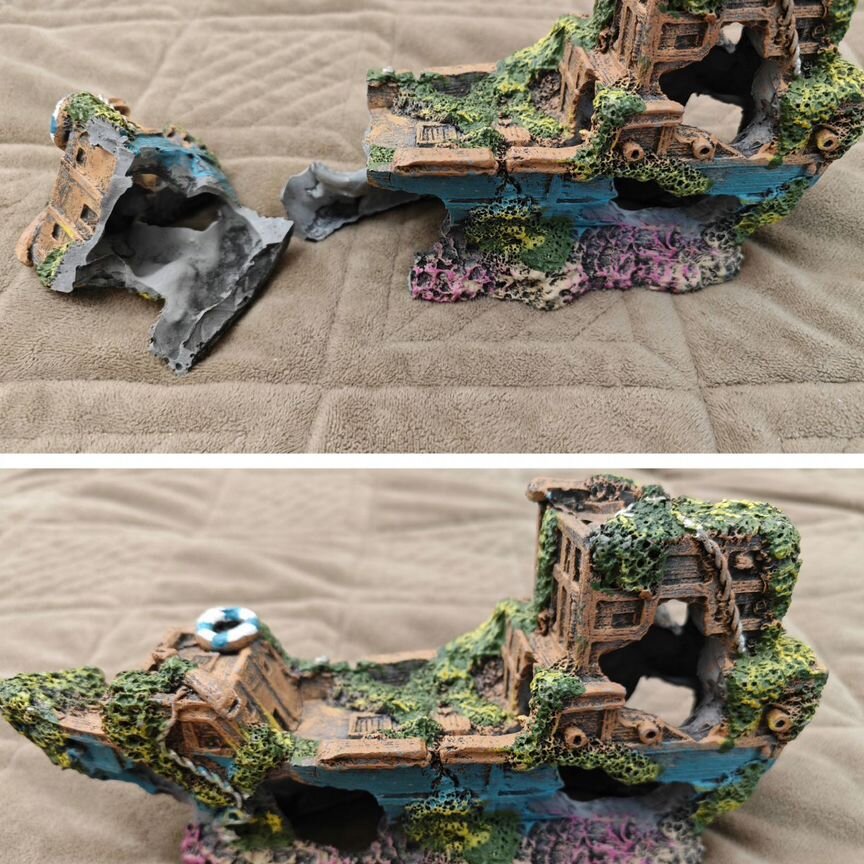 Кораблик для аквариума