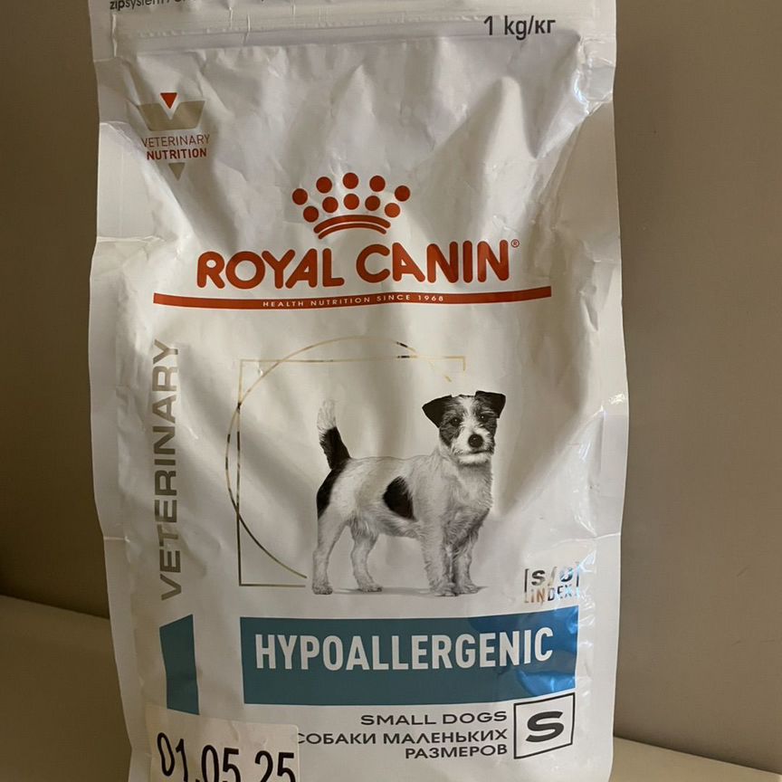 Корм для собак royal canin hypoallergenic 1 кг