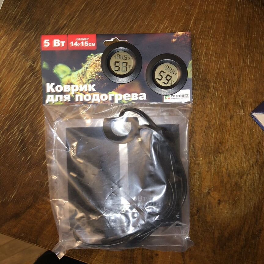 Коврик с подогревом для террариума