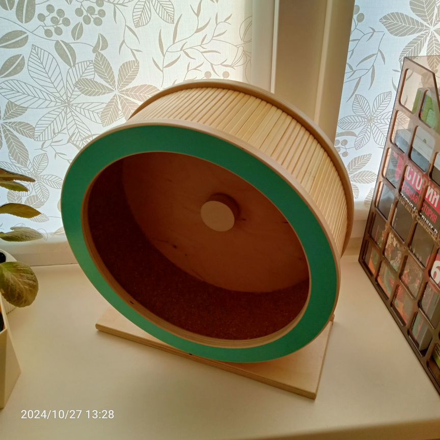 Колесо для грызунов DoradoWood 28 см, в идеале