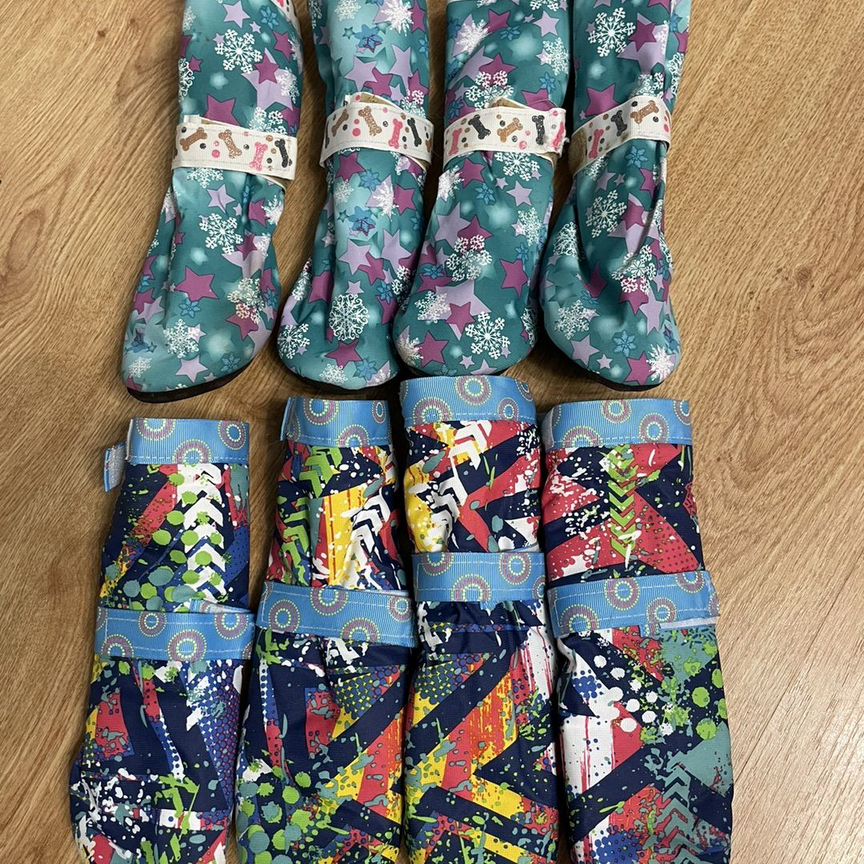 Ботинки для собак зимние