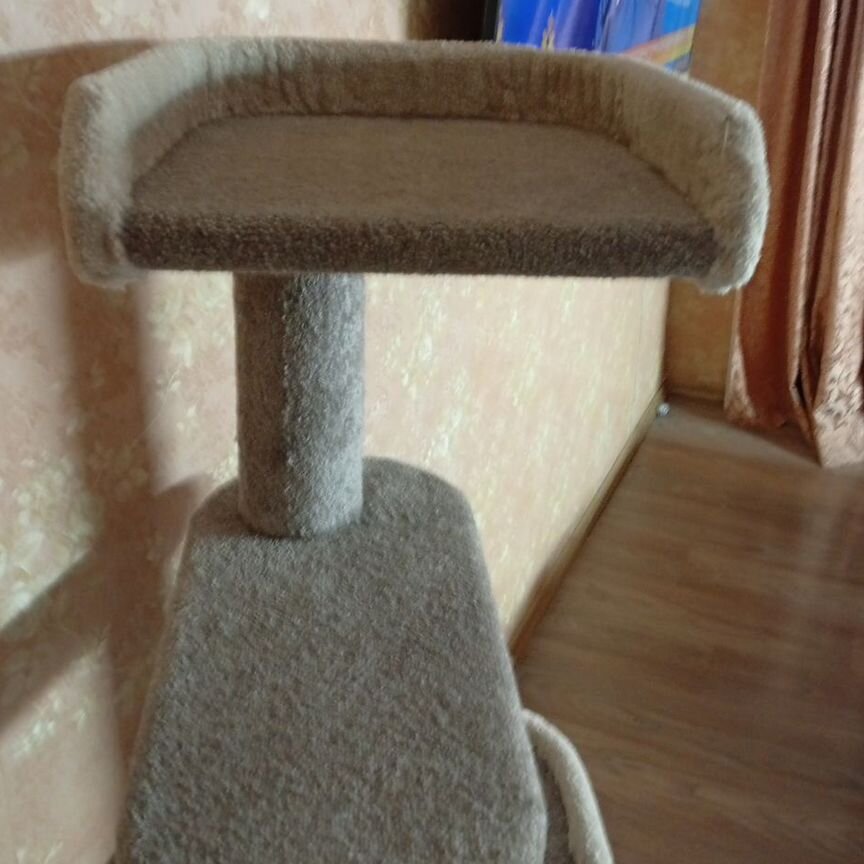 Когтеточка домик для кошки бу