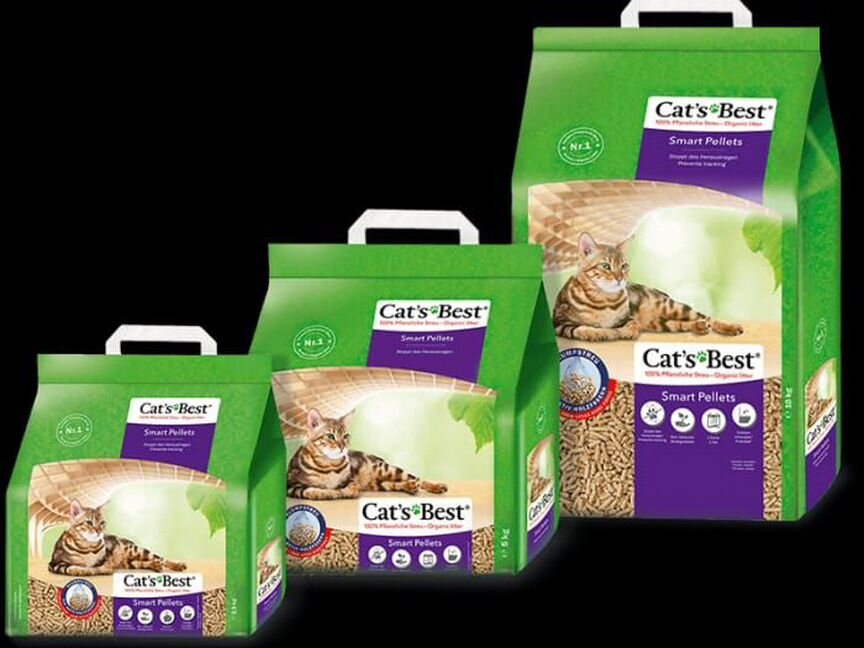 Наполнитель Cat's best SMART pellets 10л (5кг)