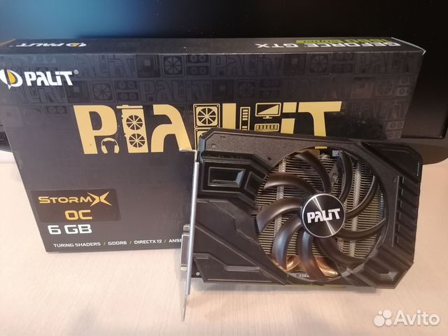 Видеокарта nvidia GTX 1660 super Storm X OC 6GB купить в Кемерово ...