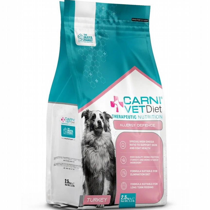Сухой ветеринарный корм carni Vet Diet Allergy Def