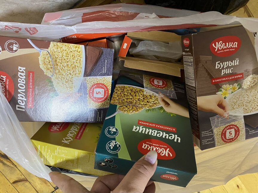 Разные крупы